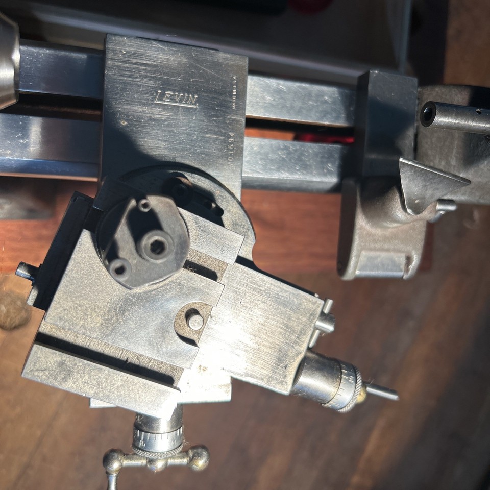 Rivett 1R-R1 Ball Bearing Watchmakers Lathe With Levin Cross Slide ...