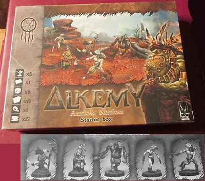Alkemy LAUB001 Aurlok Nation Auroch Starter Box (5) Miniatures Nomad ...