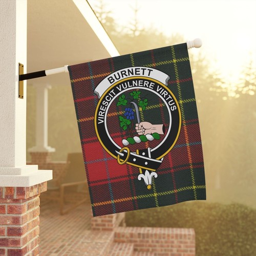 Burnett Clan Scottish Tartan Garden Flag | eBay