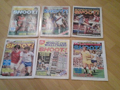 6 old shoot football magazines 1976/77/78 with free postage | eBay UK