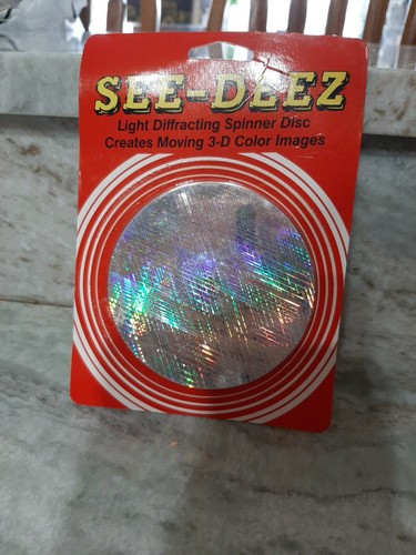 See-Deez Light Diffracting Spinner Disc (Vintage )RARE #8 | eBay