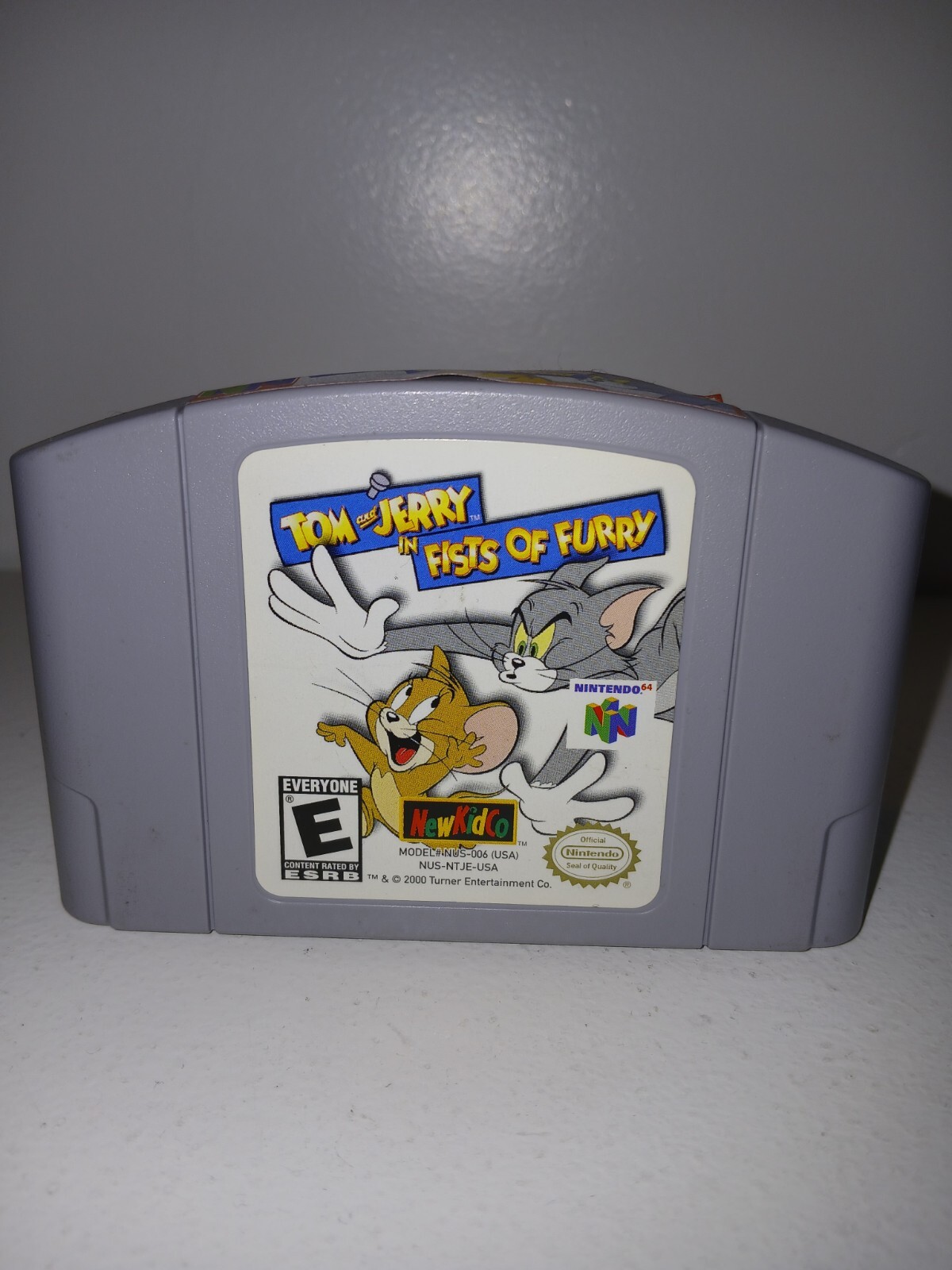 Tom and Jerry In Fists Of Furry Cartridge N64 Authentic (Nintendo 64 ...