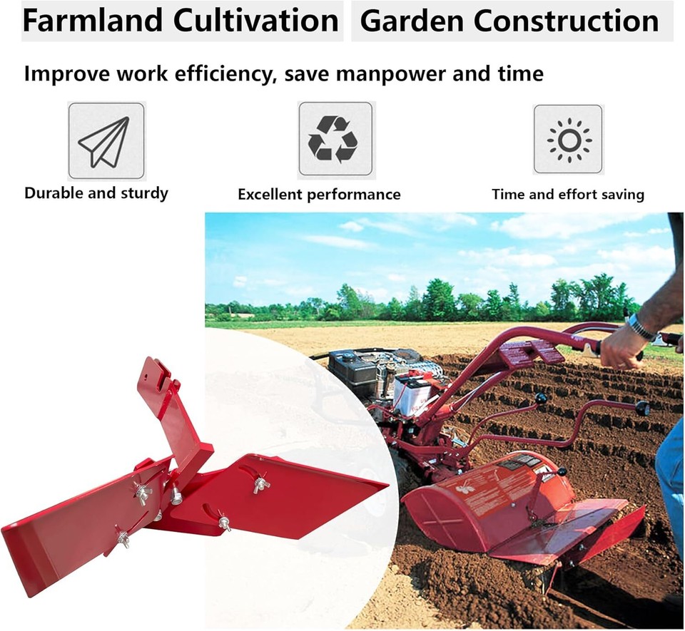 15683 Hiller-Furrower Kit for Earthquake Rear Tine Rototillers ...