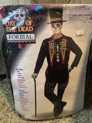Day Of The Dead Formal Costume | eBay