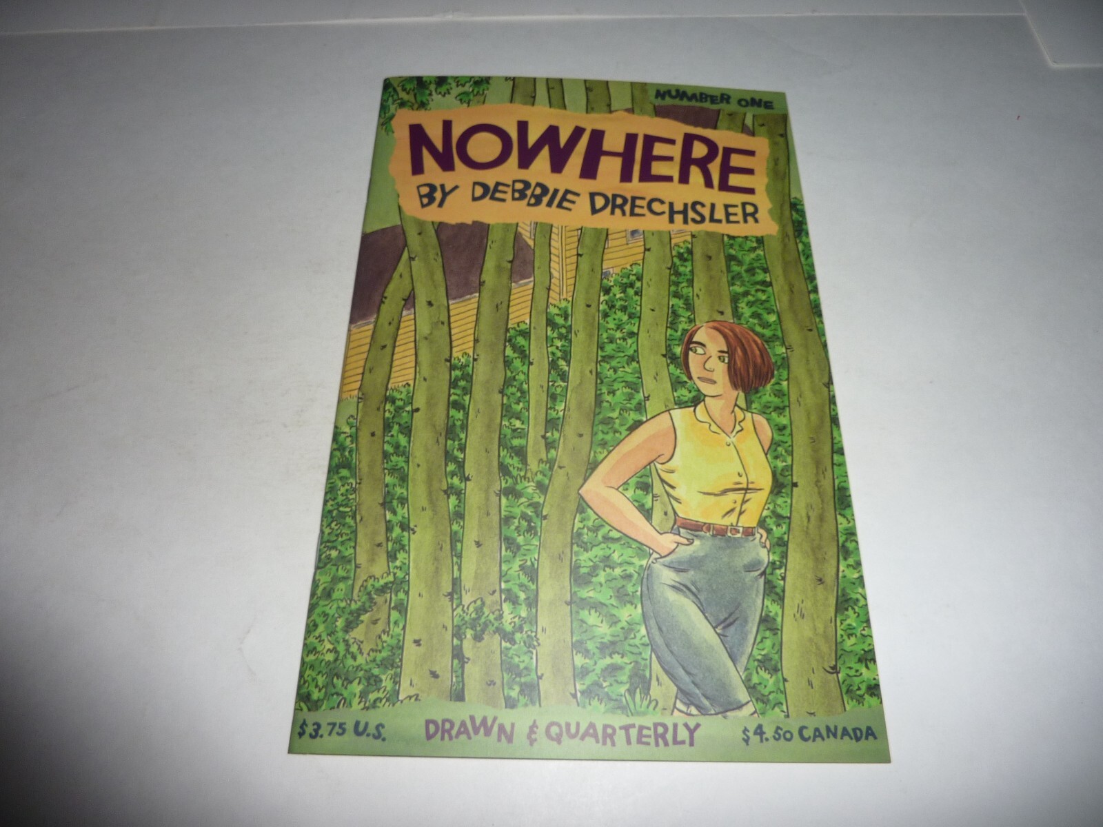NOWHERE #1 Drawn and Quarterly 1996 Debbie Drechsler Indie Comics NM ...