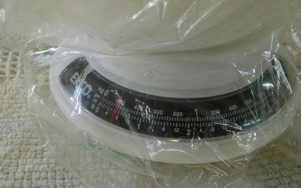 EKCO 7" Food Scale - with bowl Gourmet 5 lbs e57 | eBay
