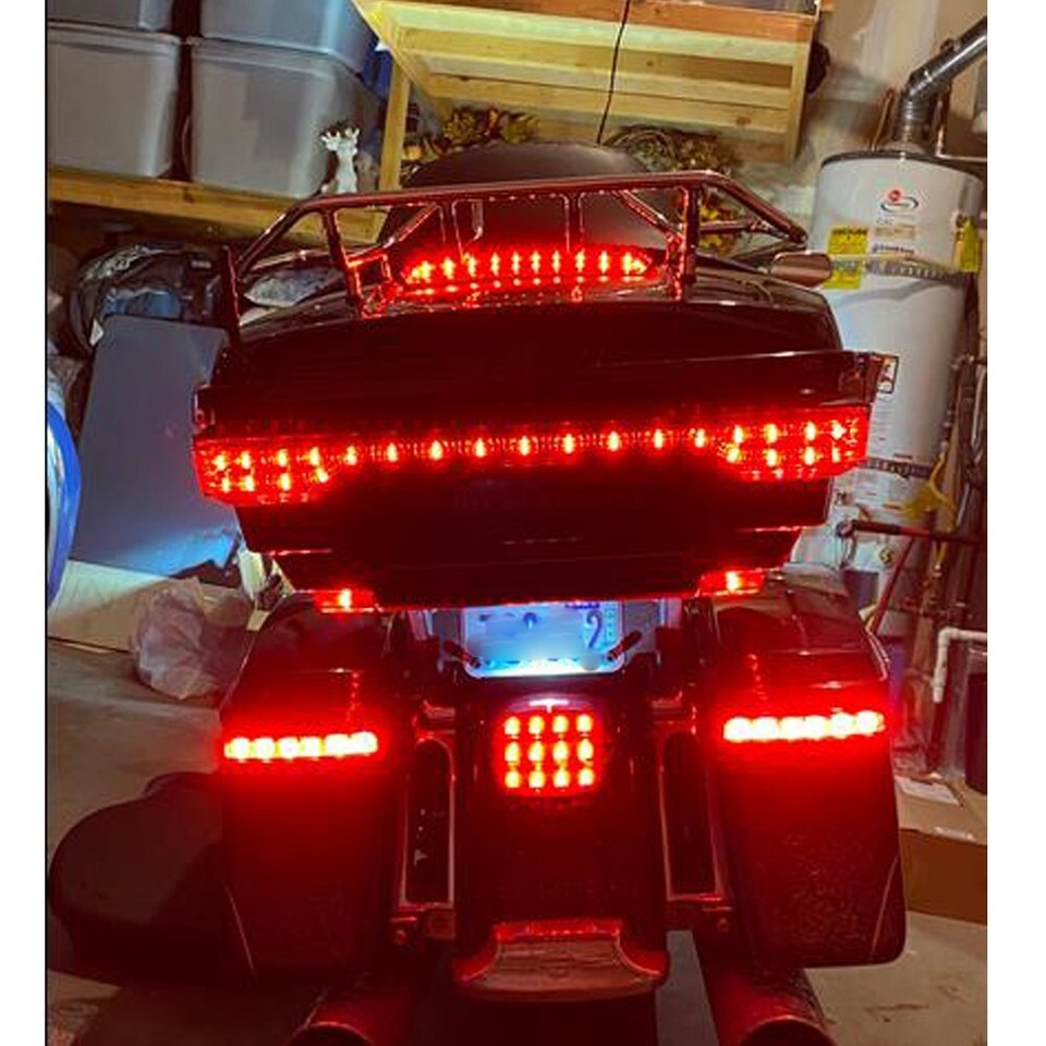 For Harley Tri Glide Ultra Classic FLHTCUTG Motorcycle Rear Trunk Lid ...