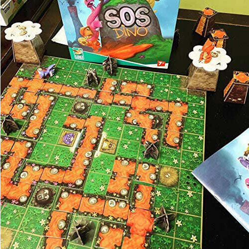 SOS Dino Strategy Theme Interactive Contemporary Party Best In Board ...