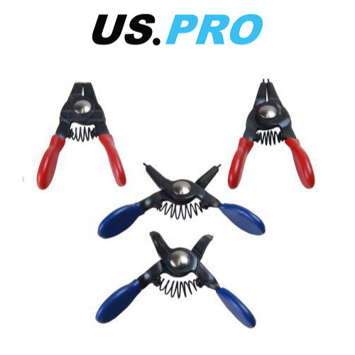US PRO Tools 4pc Mini Circlip Pliers Plier Set 2990 | eBay