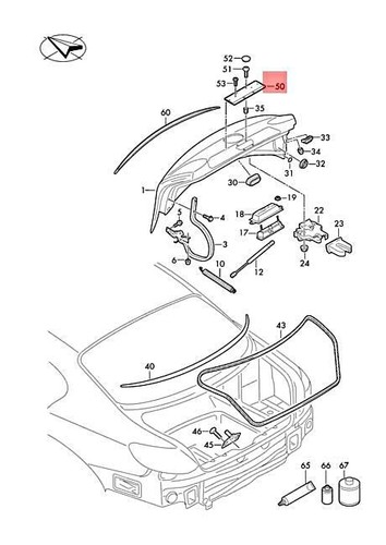 NEW VW PASSAT 4MOTION LICENCE PLATE HOLDER SATIN BLACK 561827211A9B9 ...