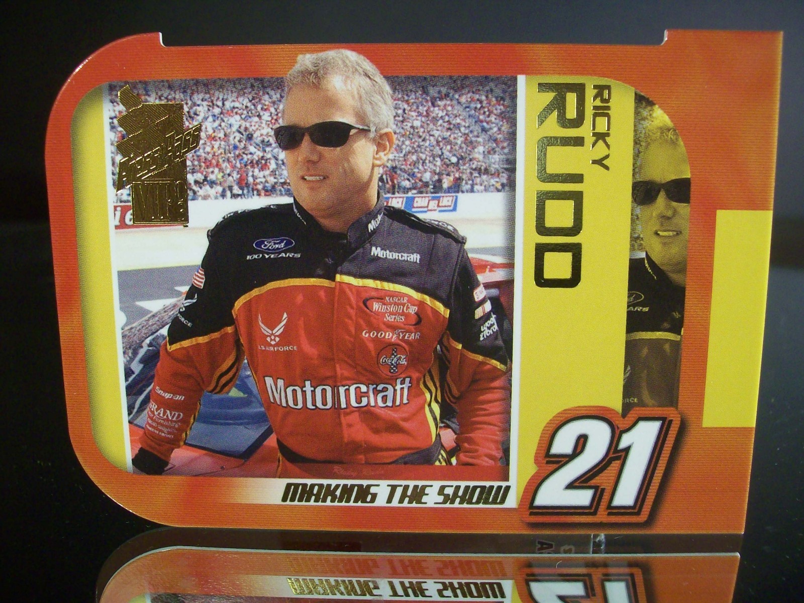 Insert Ricky Rudd #21 Press Pass VIP 2003 Card #MS 11/24 MAKING THE ...