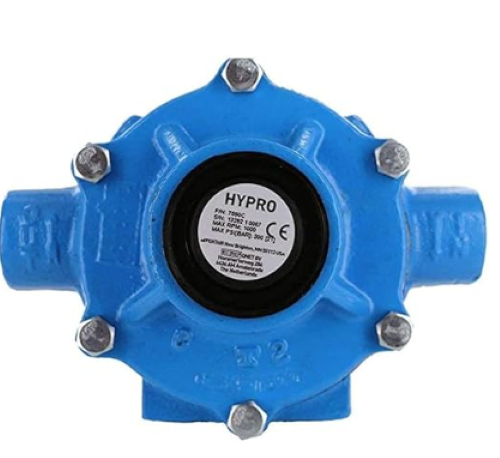 Hypro 7560 8 Roller Pump - 22 to 25 GPM, Reverse Rotation for Gas ...