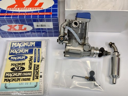 Magnum XL Series Model Aircraft Engine (XLFS70AR) Blue Four Stroke ...