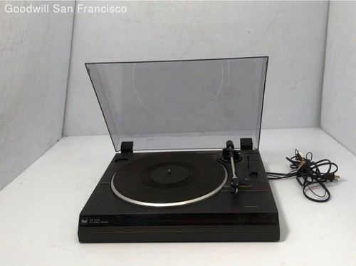 Dual CS 2110 Belt Drive Hi-Fi Stereo Record Player Turntable With Cords ...