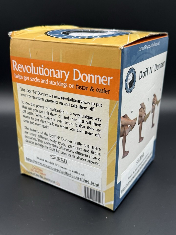 DOFF N’ DONNER Compression Stocking Aid DONNER ONLY “Donning Of A New ...