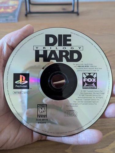 Die Hard Trilogy (Sony Playstation 1, 1996 PS1) CIB Complete TESTED ...