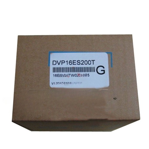 DELTA DVP16ES200T DVP-ES2 CPU PLC 100-240VAC 8DI 8DO Transistor Output ...