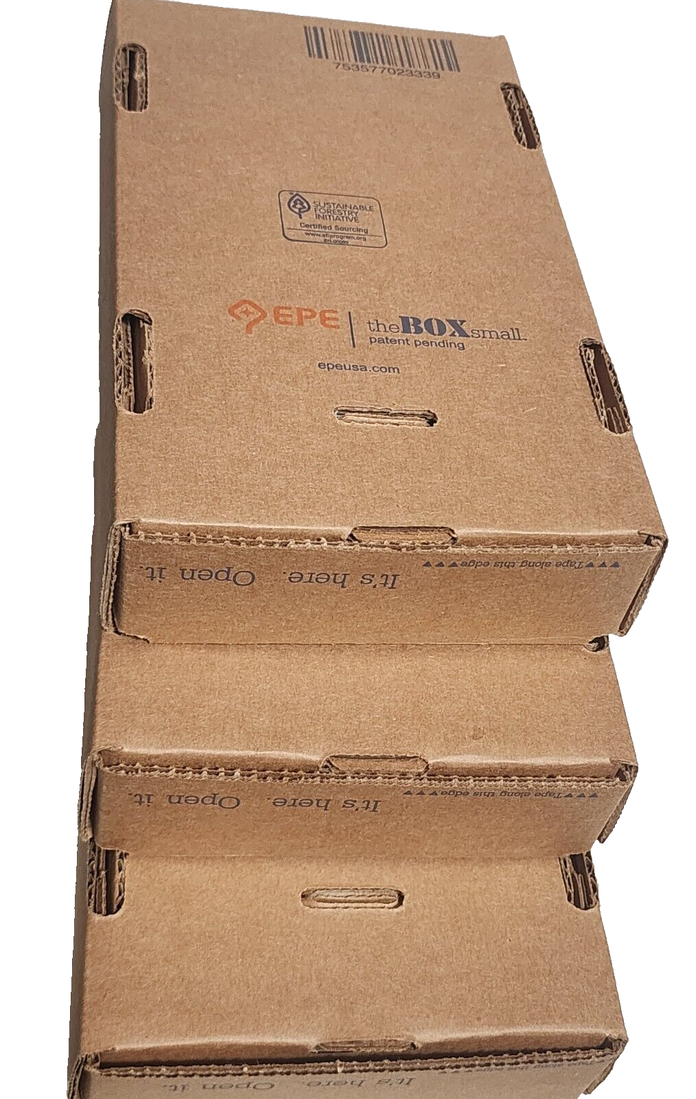 LOT of 3 USA Universal Cell Phone Shipping Boxes Fits Mobile Phones ...