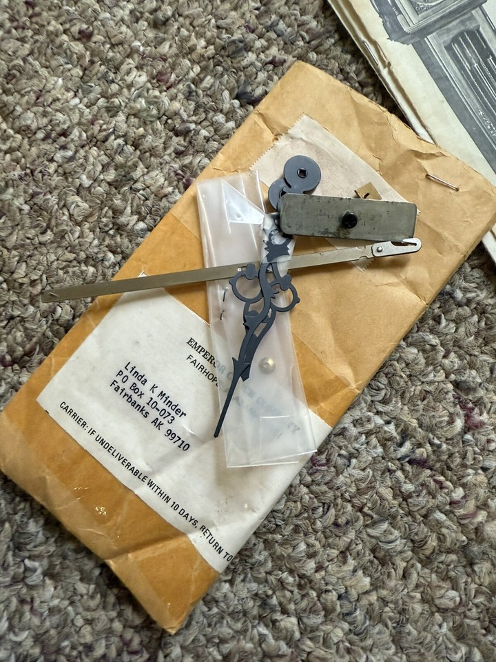 Beautiful Emperor Model 101 Grandfather Clock ~ Handcrafted 1979 ...