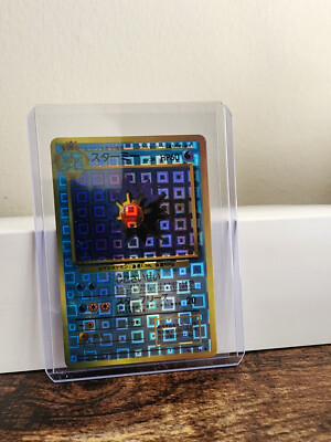 Pokemon TCG - Starmie Foil Sticker Card - Japanese 90s - Vintage Rare ...