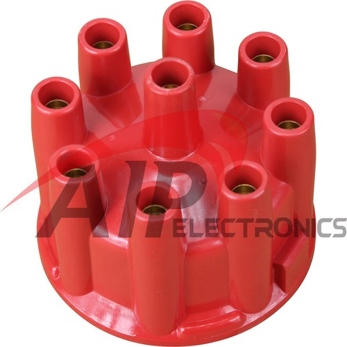 AIP Red Female Terminal Ignition Distributor Cap For V8 Pro Billet ...