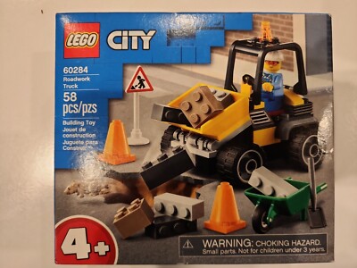 LEGO 60284 City Roadwork Truck NEW NIB Gift Christmas Birthday ...