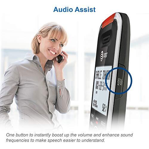 AT&T BL102-5 DECT 6.0 5-Handset Cordless Phone for Home with Answering ...