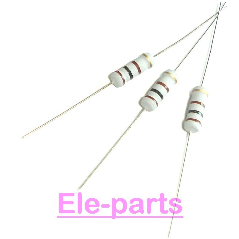 100 PCS 1W-100R 1 WATT 100 OHM 1W 5% CARBON FILM Resistors | eBay