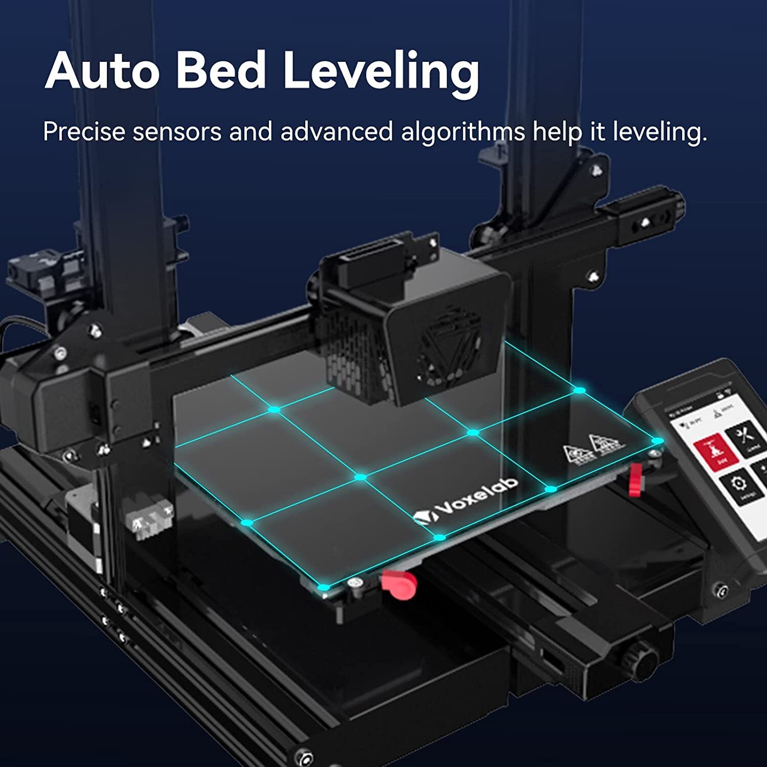 Voxelab Aquila Pro 3D Printer Auto Leveling DIY FDM Kit Resume Printing WiFi