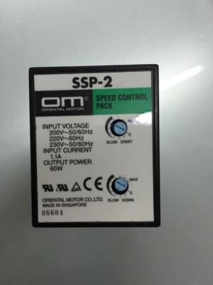 1 PCS New Oriental Motor SSP-2 Speed Control Pack | eBay