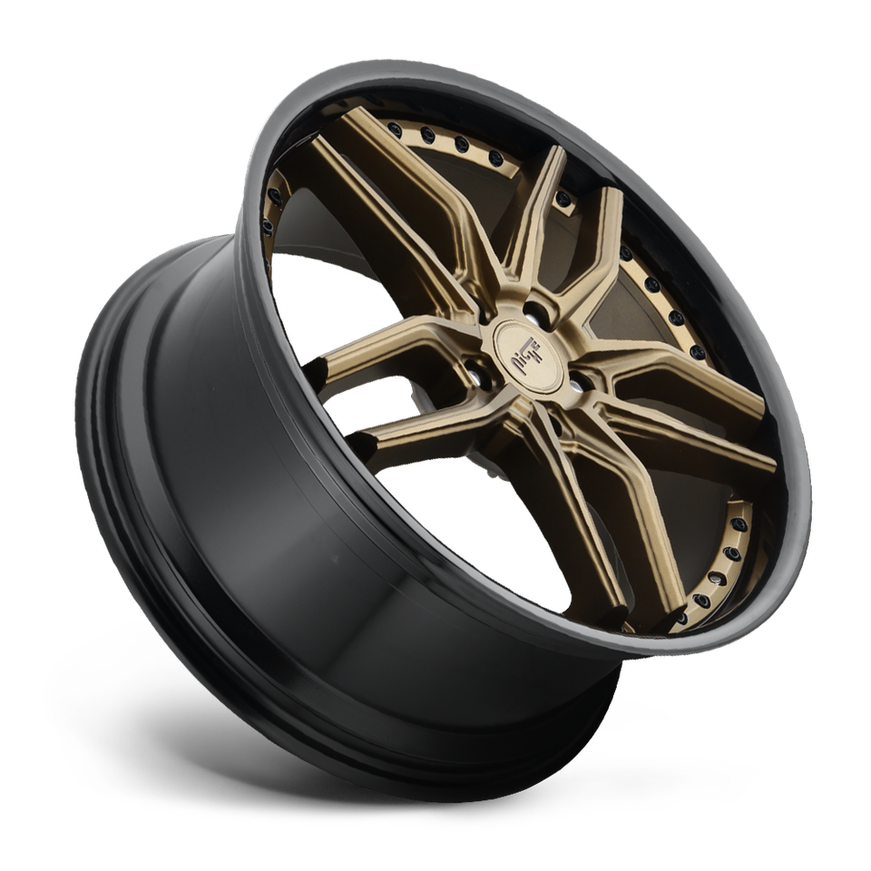 Set 4 Niche M195 Methos 20x9 5x4.5 Bronze Black Bead Ring Wheels 20 ...