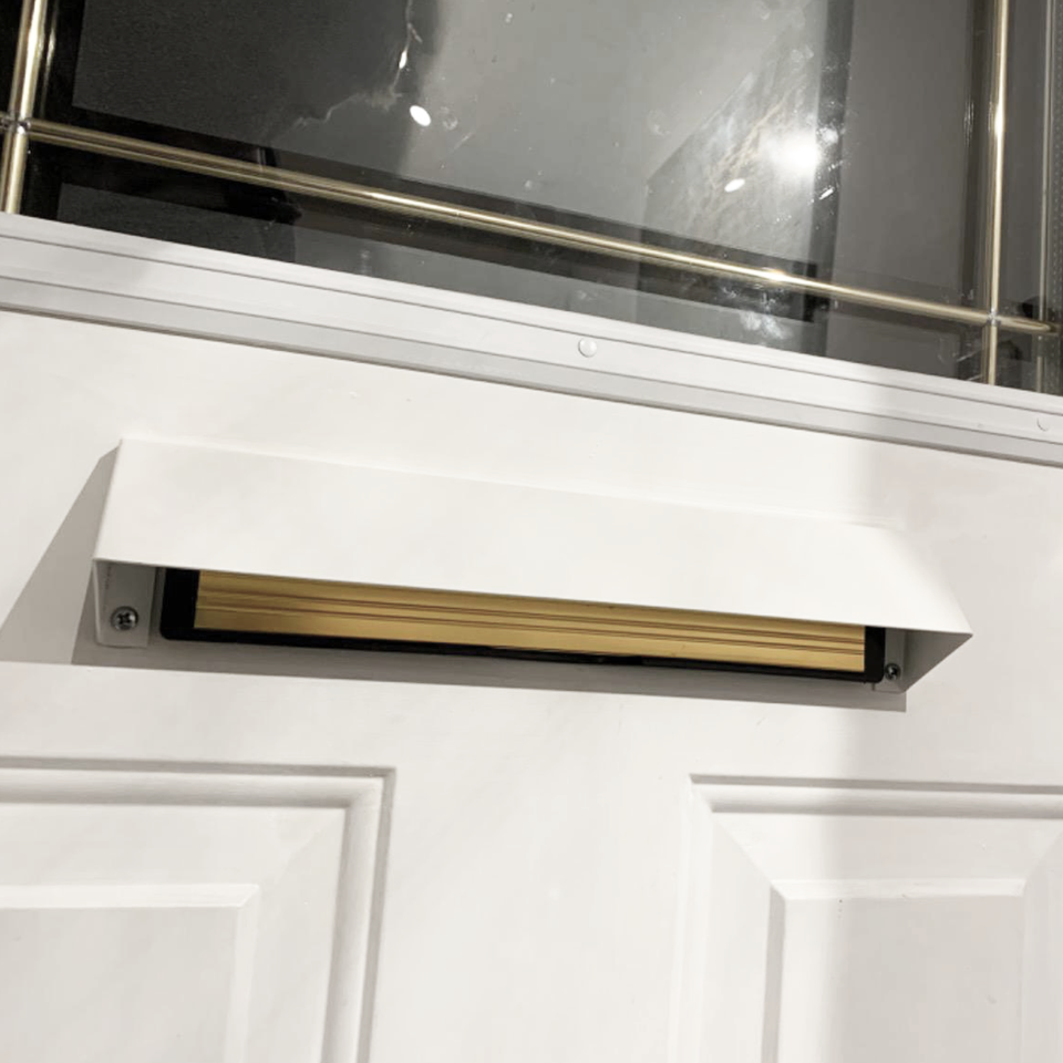 Internal Letter box Cover. Extra Security Letterbox Visor Guard. | eBay UK