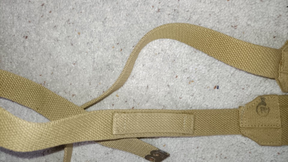 Ww2 Canadian 37 Pattern Webbing Cross Straps Pair,Ww2 37 Pattern New ...