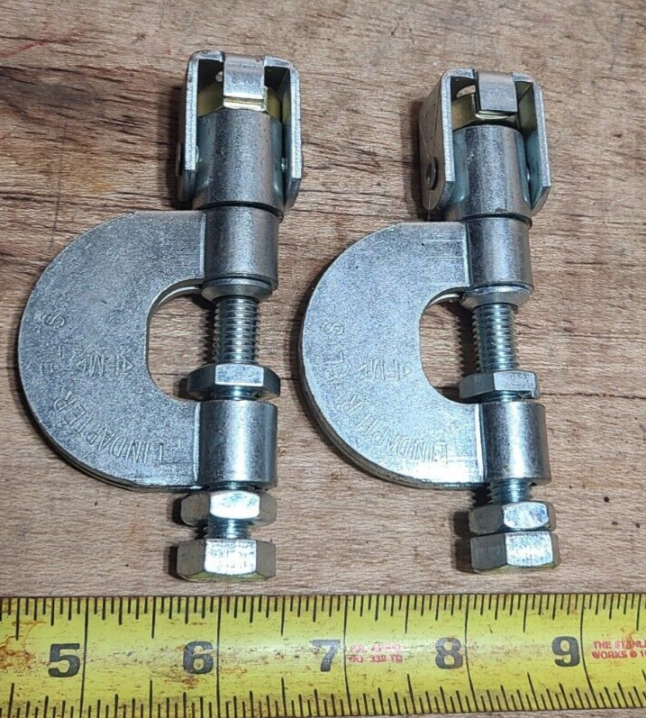 Mobile Home Tie Down Straps 8 BOLT GATOR BEAM CLAMP Gator Hooks