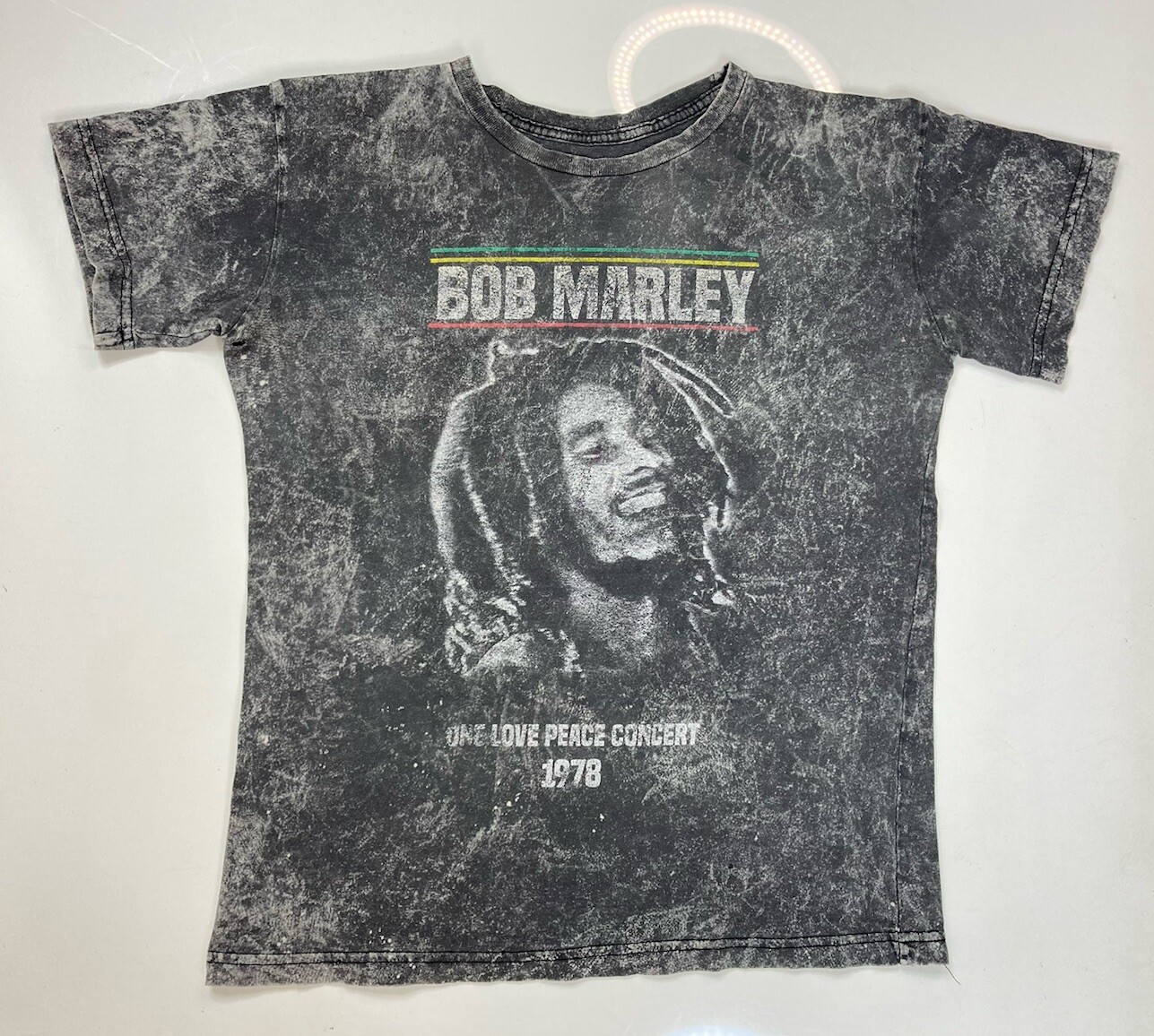 Bob Marley One Love Peace Concert 1978 Graphic T-shir… - Gem