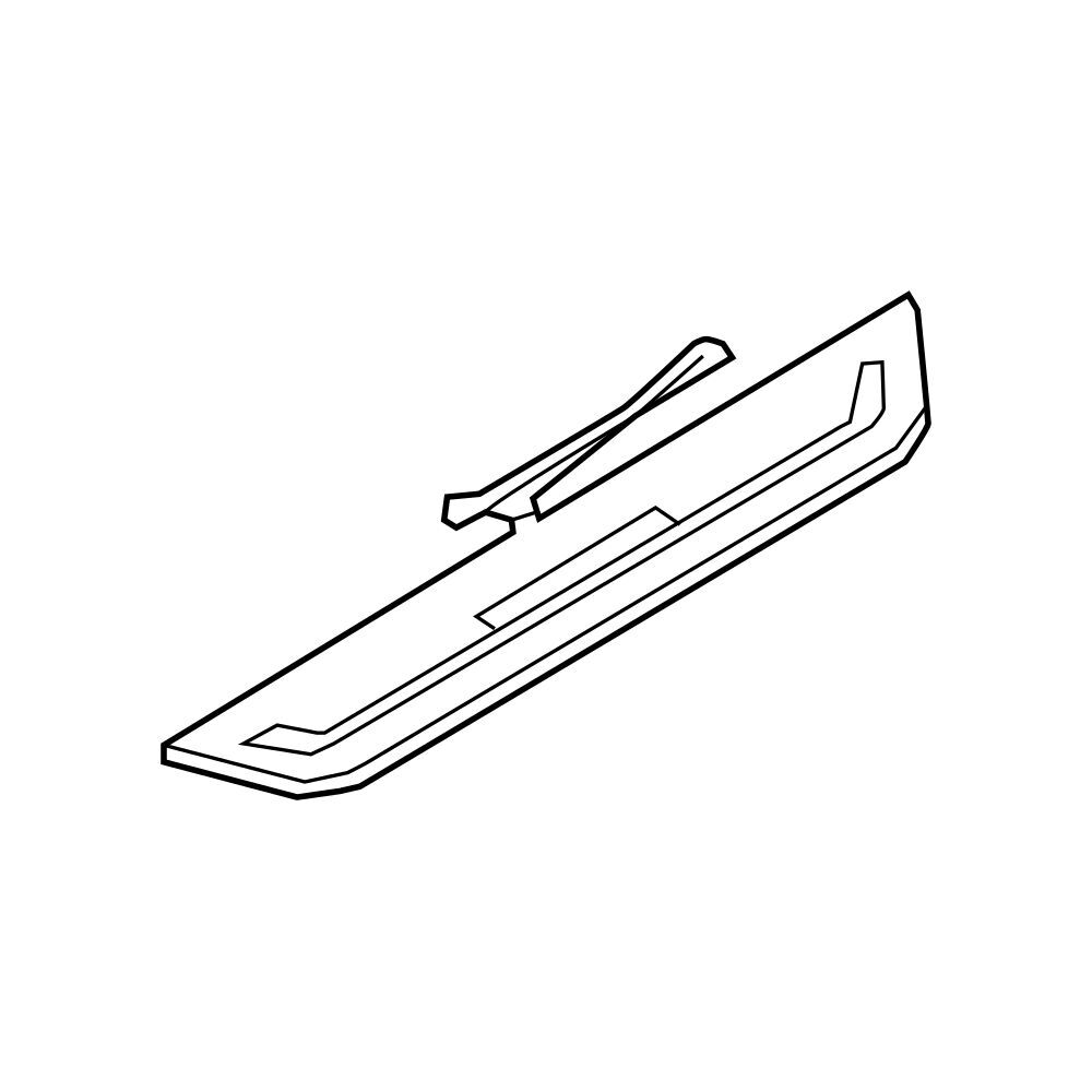 Genuine OEM Front Door Trim Sill Plate Insert For BMW 51477405774 | eBay