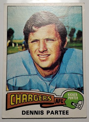 1975 TOPPS #68 DENNIS PARTEE VG+ CHARGERS-FREE USA SHIP! | eBay