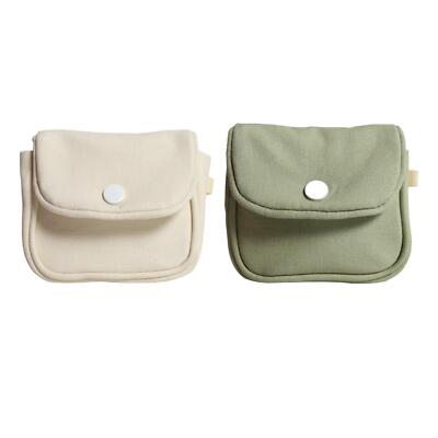 Coin Purse Snap Button Durable Pouch for Earphone Lipstick | eBay Australia