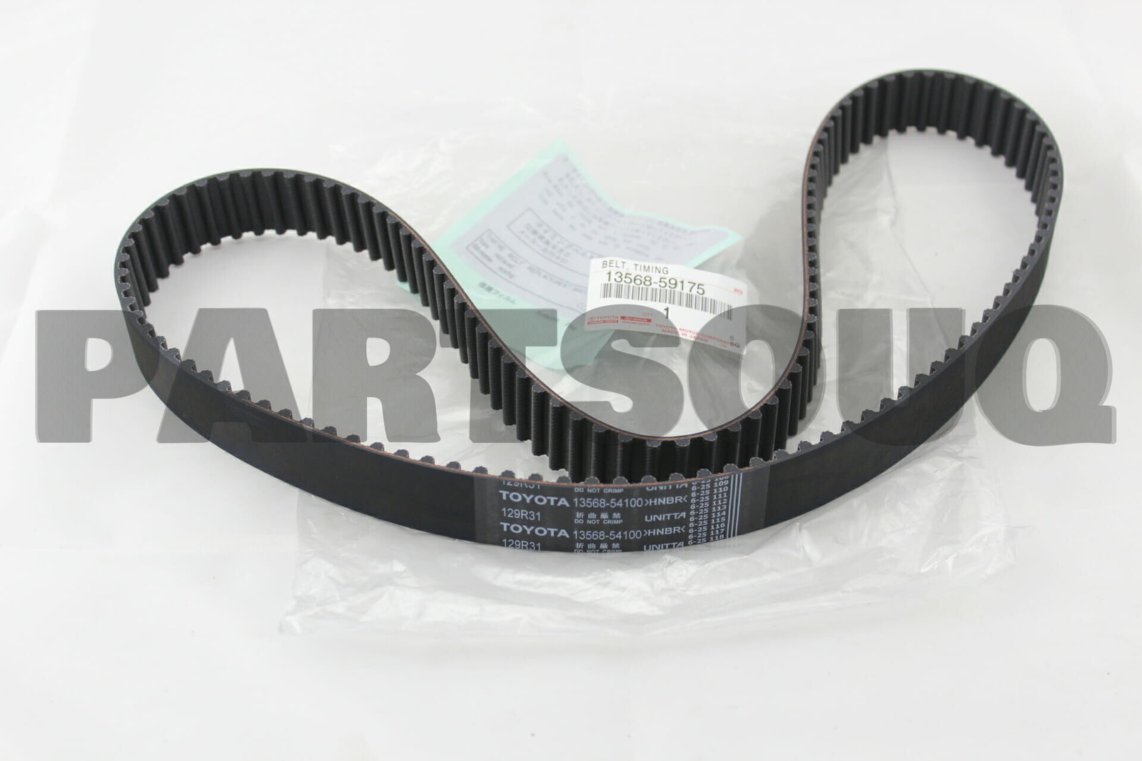 1356859175 Genuine Toyota BELT, TIMING 13568-59175 | eBay