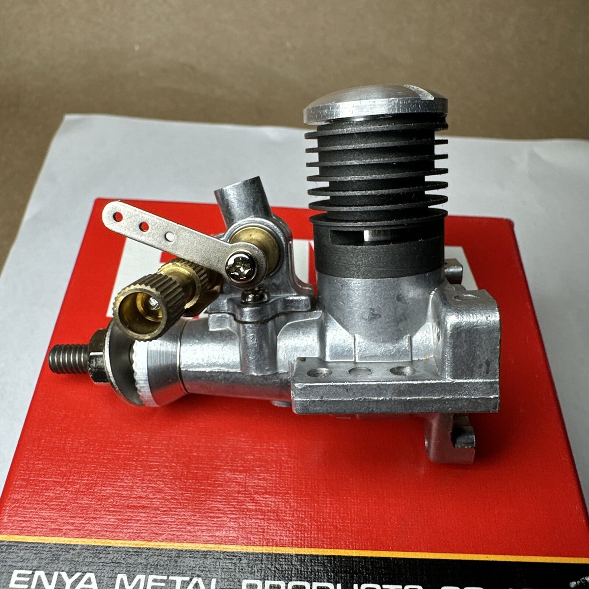 Enya 06-II T.V. 0.99cc Vintage 2 stroke glow model engine Enya 06-II T.V. 0.99cc Vintage 2 stroke glow model engine