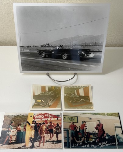 🔥 BATMAN Type 1 Photo Batmobile George Barris Jokermobile 🔥 Signed! ️ ...