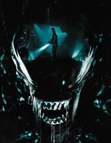 Isabela Merced Signed Alien: Romulus 10x8 Photo | eBay
