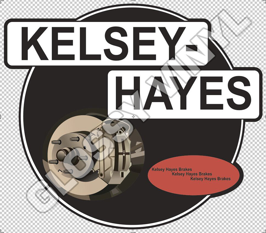 Hayes Brakes Logo American Made Kelsey Hayes 4 Piston Direct Fit Front