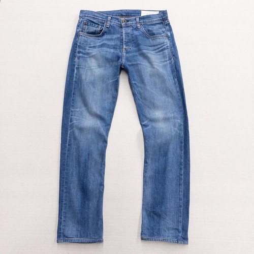 Rag & Bone Standard Issue Slim Straight Leg Fit 3 Blue Jeans Mens 30 ...