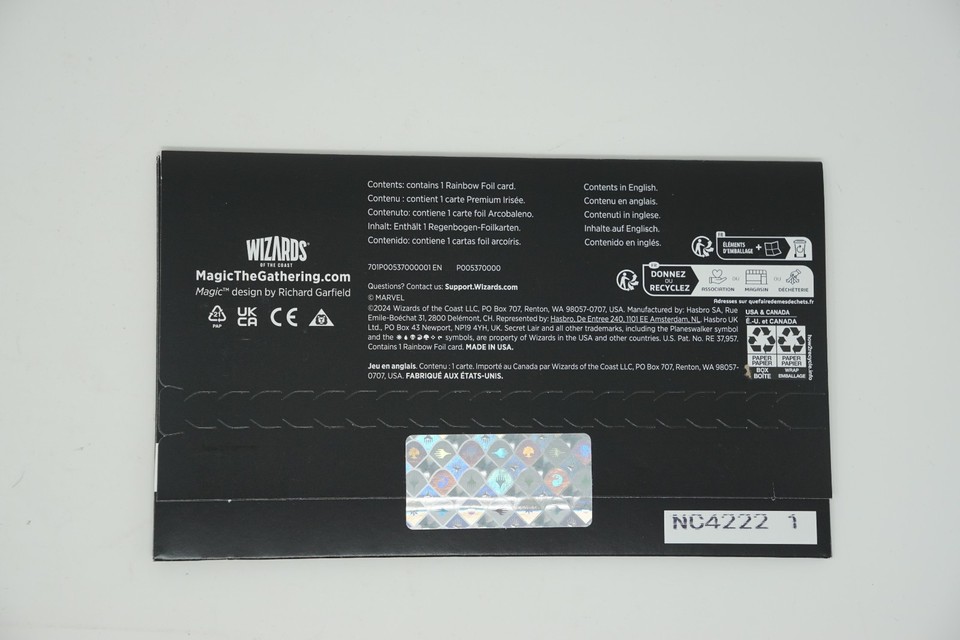 New Magic the Gathering MTG Secret Lair X Marvel - Arcane Signet ...