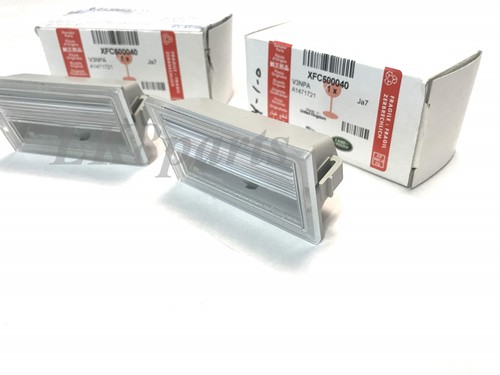 Land Rover LR2 LR3 LR4 Genuine License Plate Lamp Set Part XFC500040 ...