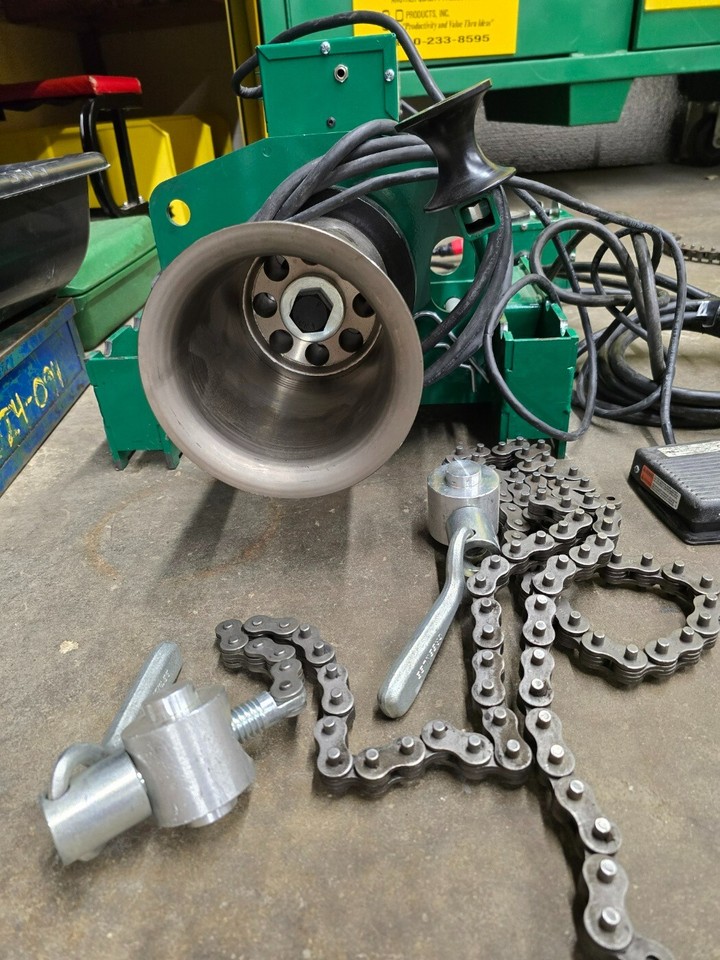 Sod Cutting Tool Greenlee UT10 Cable Pulling Package With Floor Mount ...