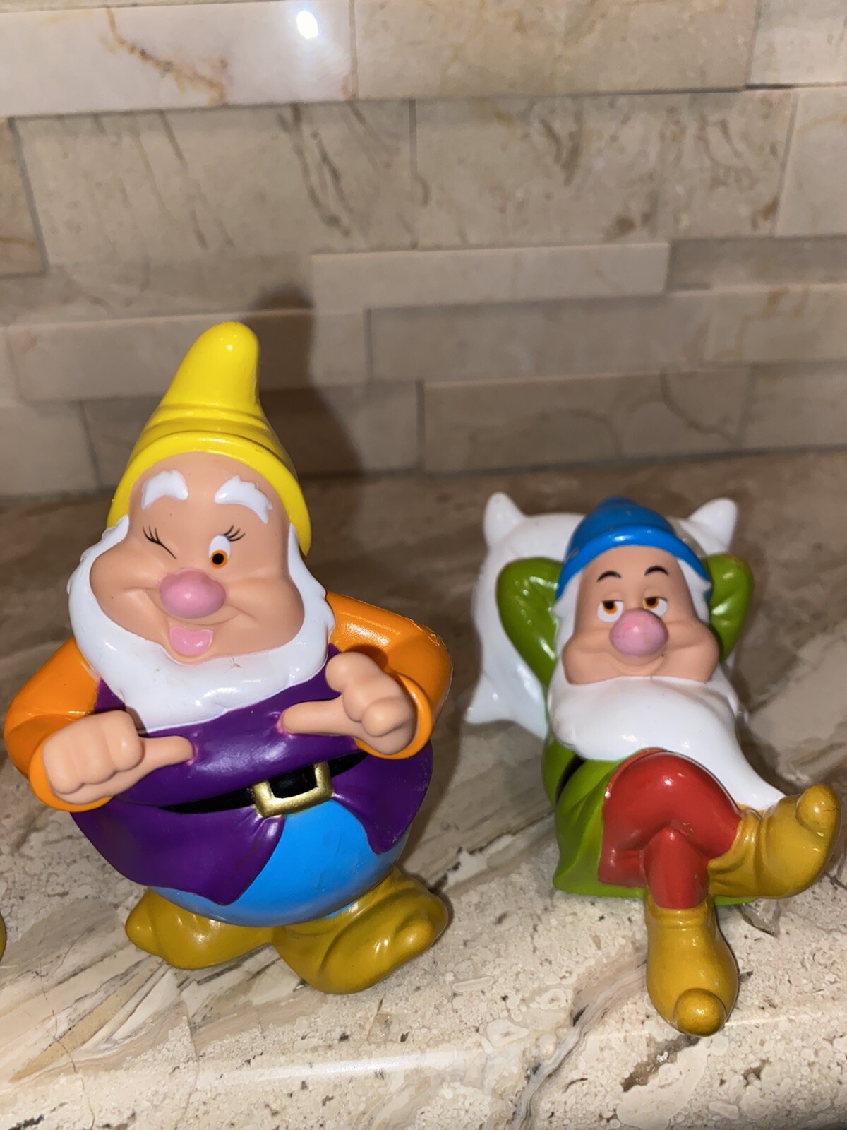DISNEY'S DWARFS 4 FIGURE LOT SLEEPY GRUMPY | eBay