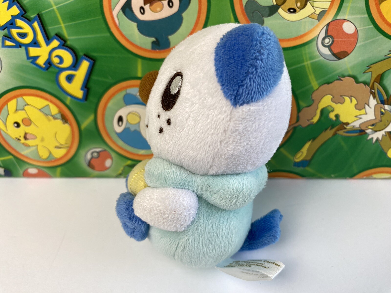 Pokemon Center OSHAWOTT Canvas 2011 Plush Pokedoll stuffed go figure ...