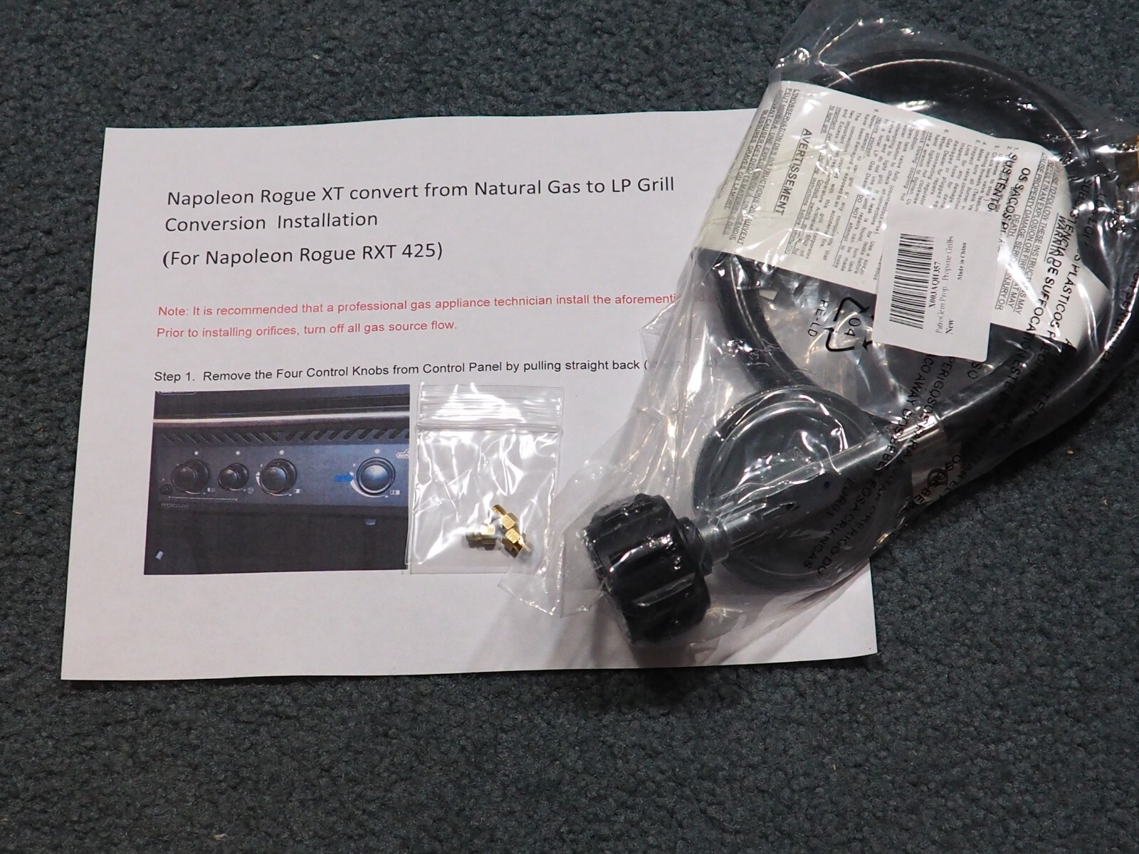 Natural to LP Propane Gas Conversion Kit Napoleon Rogue RXT425PSS-1 | eBay